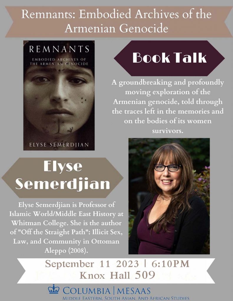 Armenian Studies at Columbia | MESAAS